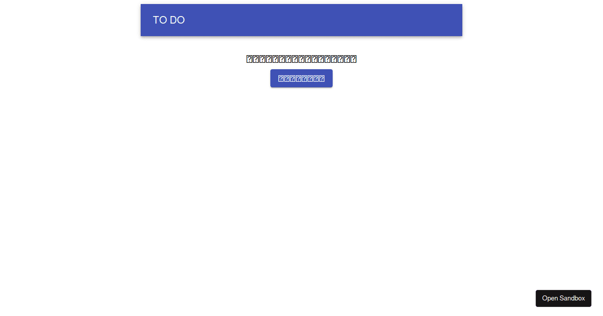react-mui-todo-app - Codesandbox