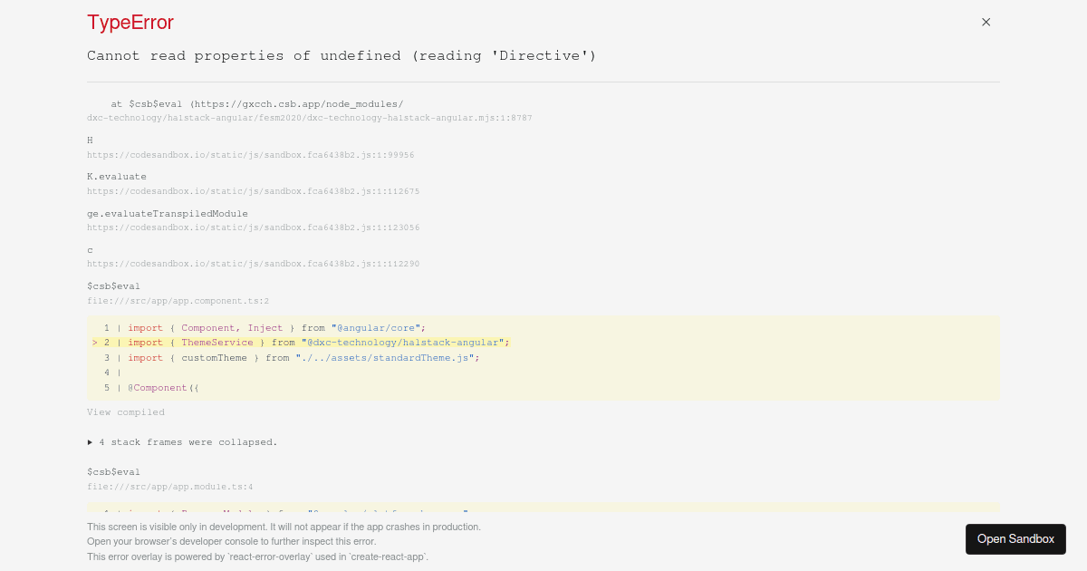Dxc Technologyhalstack Angularapplication Layout2 Codesandbox