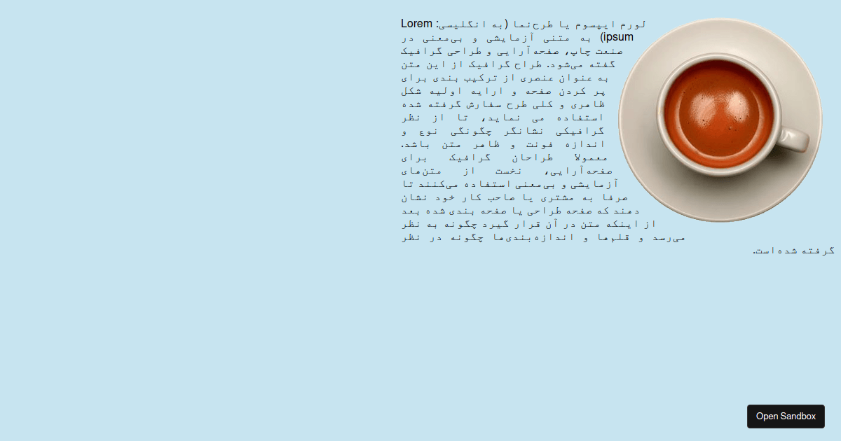 shape-outside - Codesandbox