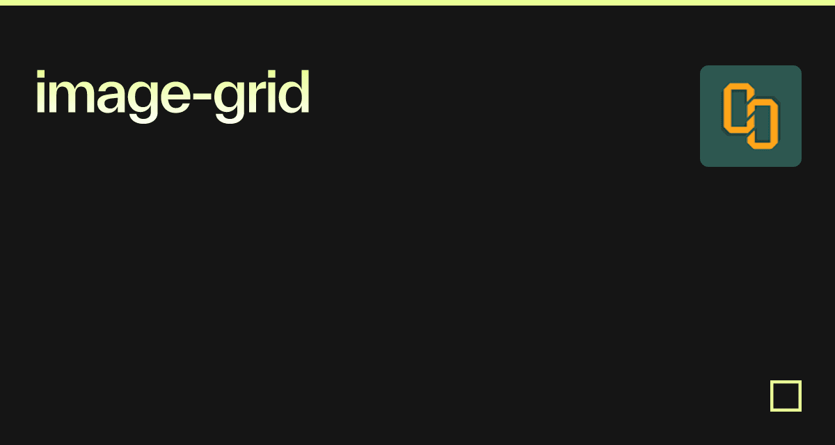 image-grid - Codesandbox