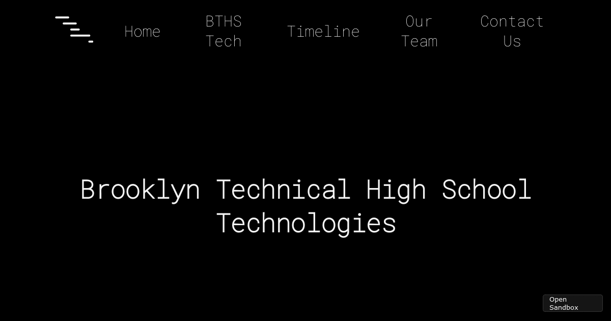 bths-tech-website-main - Codesandbox