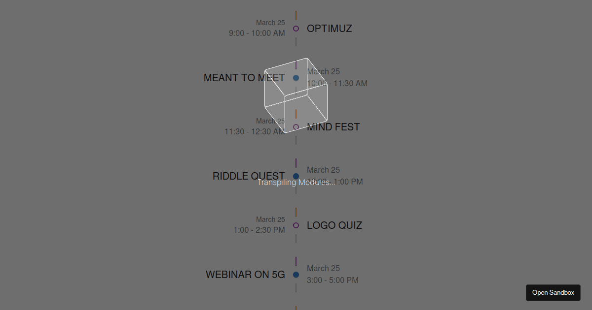 material-ui-timeline - Codesandbox