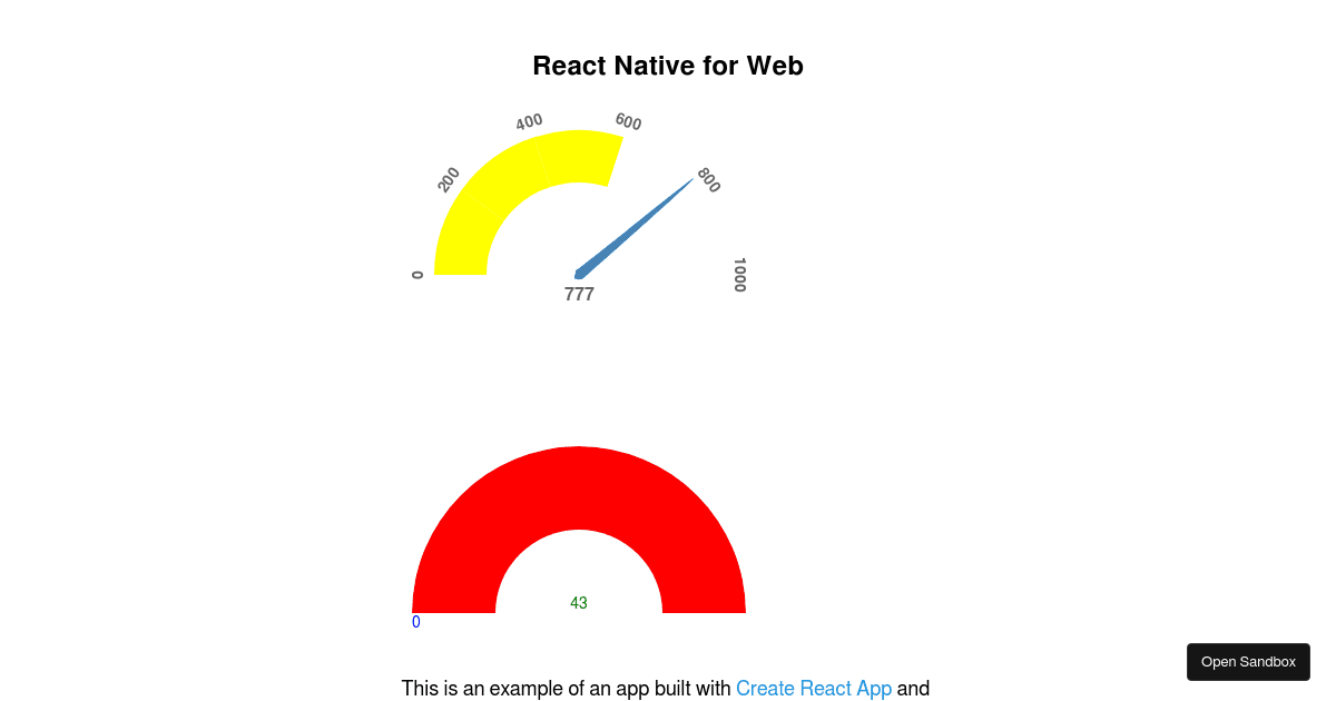 React Native (forked) - Codesandbox