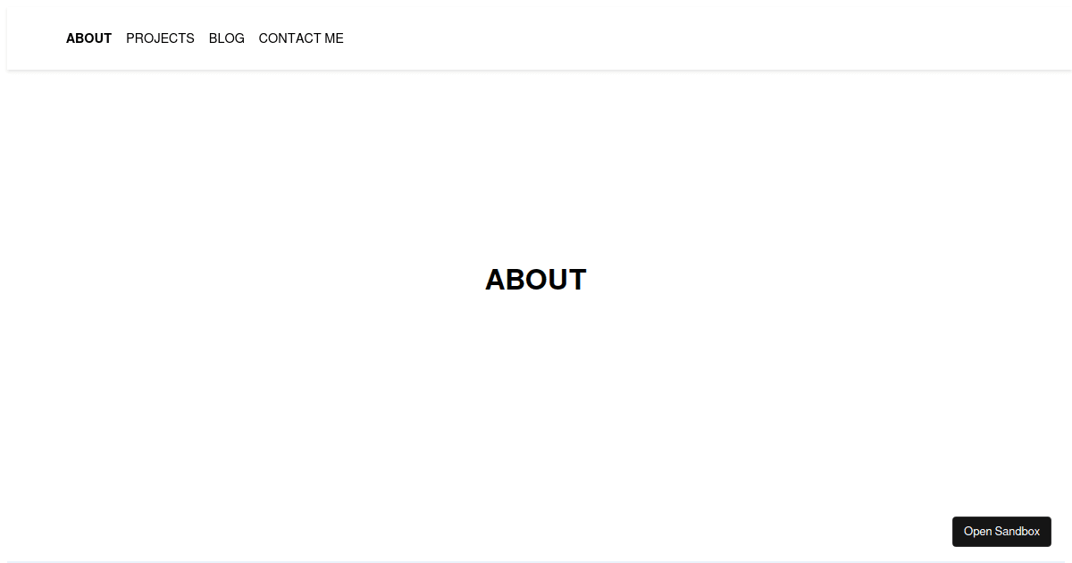 React navbar Codesandbox React navbar Codesandbox