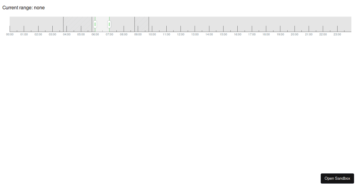 @daveparslow/react-timeline-range-slider (forked) - Codesandbox @daveparslow/react-timeline-range-slider (forked) - Codesandbox
