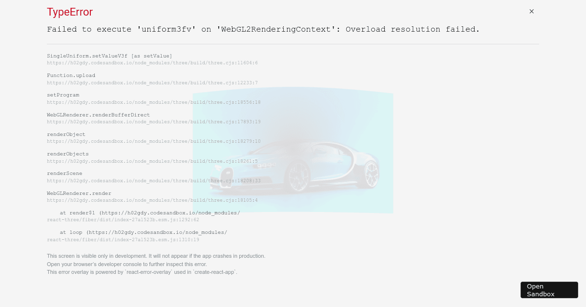 React Three Fiber (forked) - Codesandbox React Three Fiber (forked) - Codesandbox