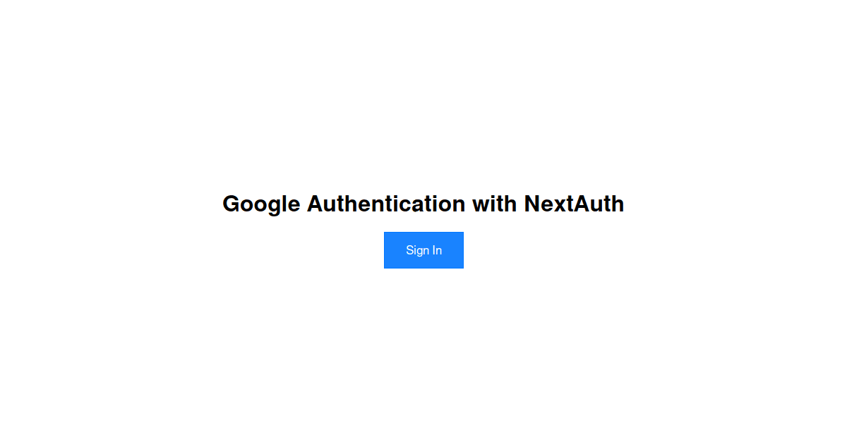 next-google-auth - Codesandbox next-google-auth - Codesandbox