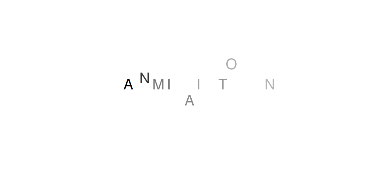 Text Animation 8 Codesandbox