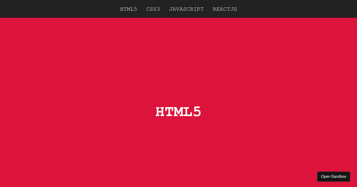 change color links - Codesandbox change color links - Codesandbox