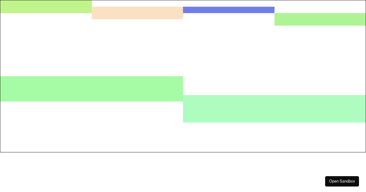 react-custom-timetable - Codesandbox