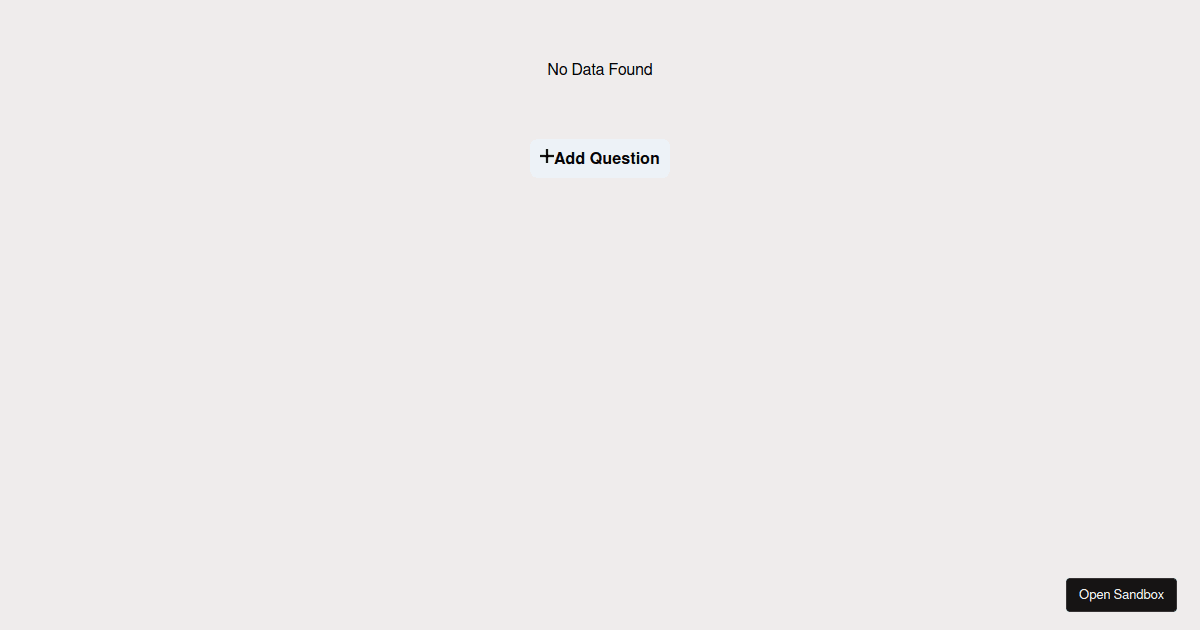 React Redux Toolkit Codesandbox