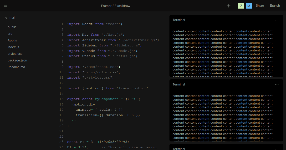 Prototype v2 - Codesandbox