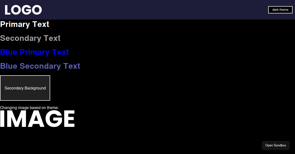 theme-toggle - Codesandbox