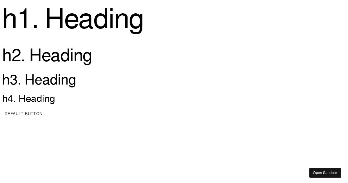 Customize Font-Family (forked) - Codesandbox