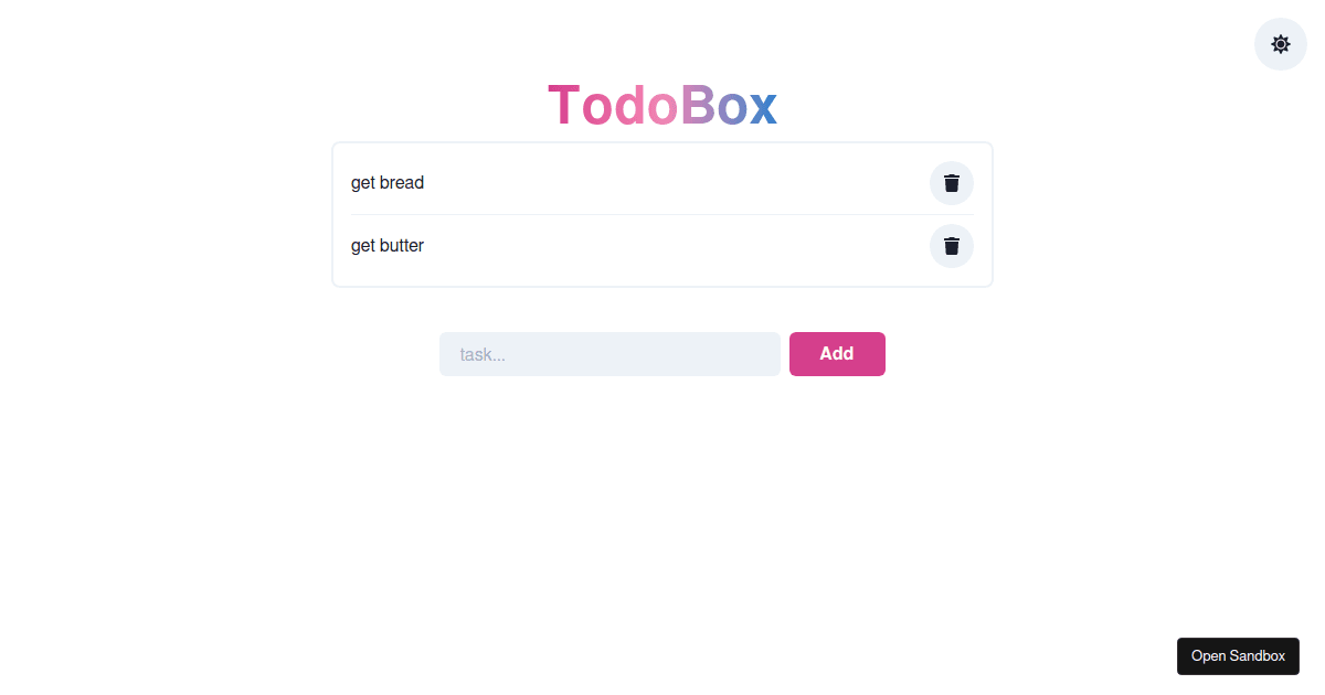 chakraui-todolist - Codesandbox