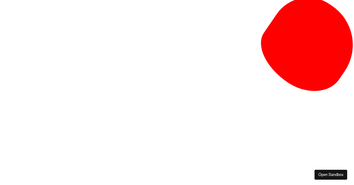 SVG Blob - Codesandbox