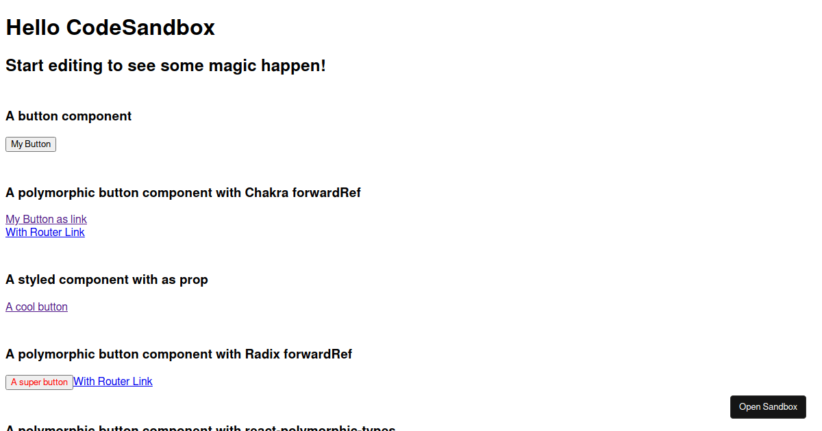 TS4 - Types system - Codesandbox