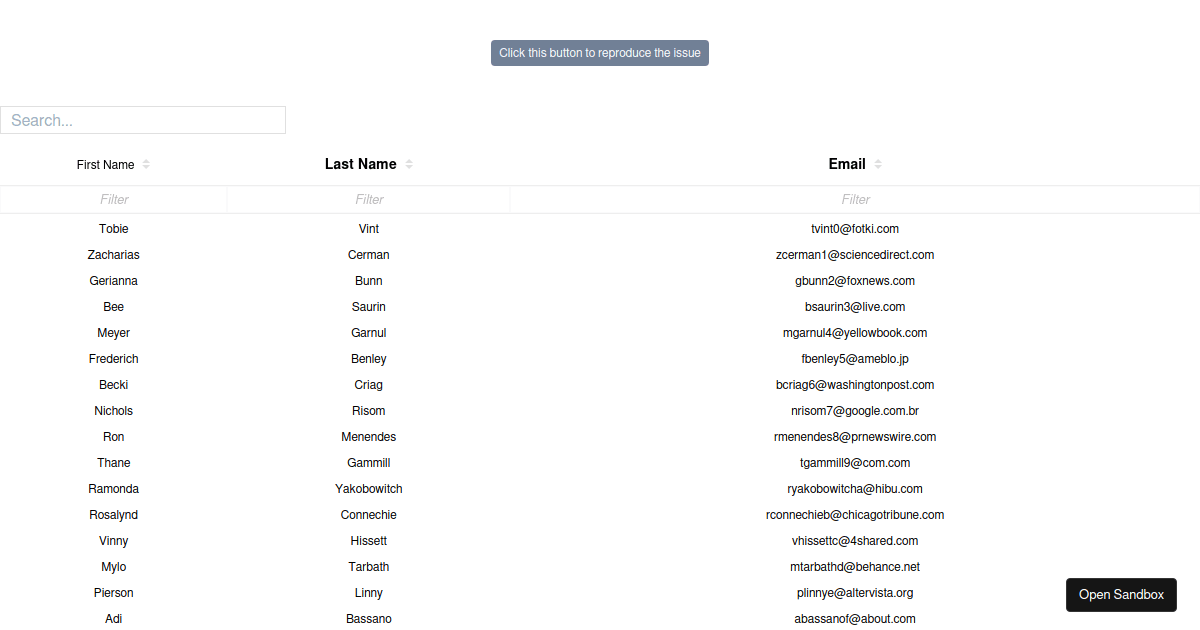 svelte-table (forked) - Codesandbox