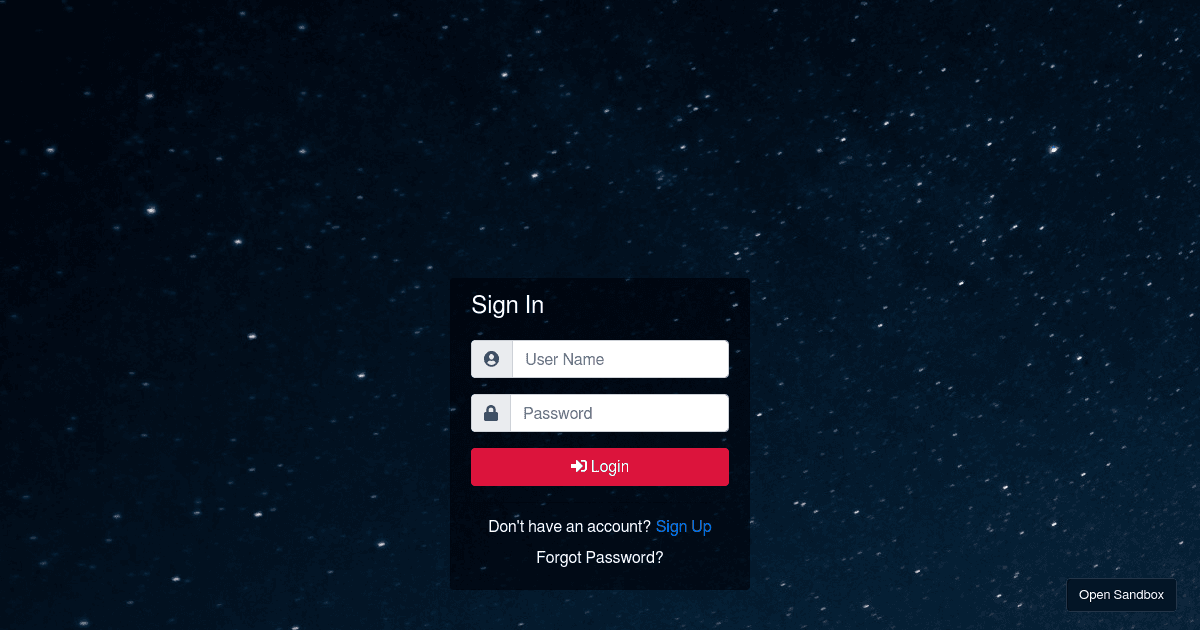 Hotel DashBoard - Codesandbox