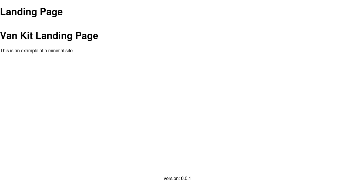 van-kit - Codesandbox