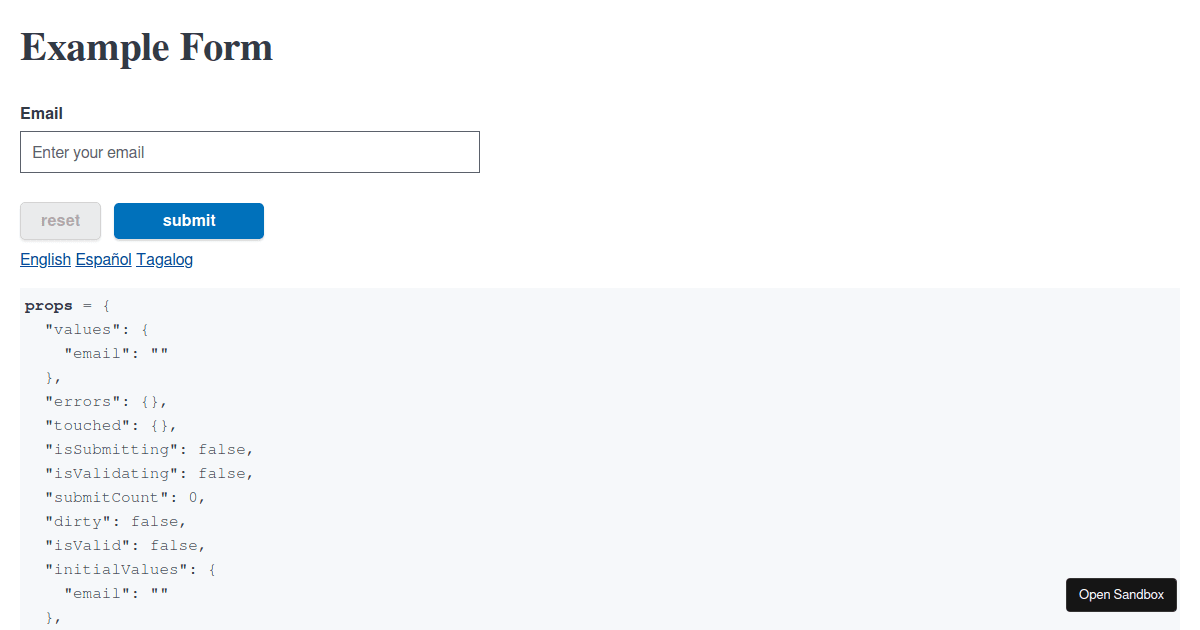va-spa-sandbox-experimental - Codesandbox