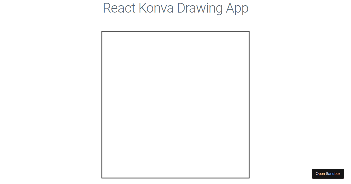 React Konva App - Codesandbox