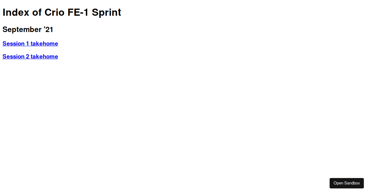 crio-sprint-fe1 - Codesandbox