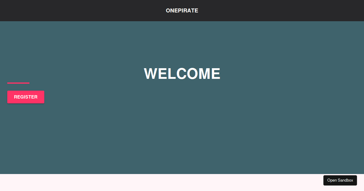 materialui-onepirate - Codesandbox