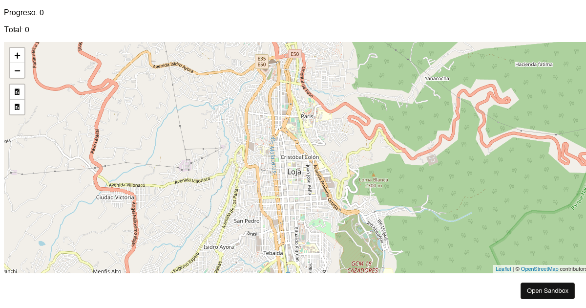 react leaflet offline (forked) - Codesandbox