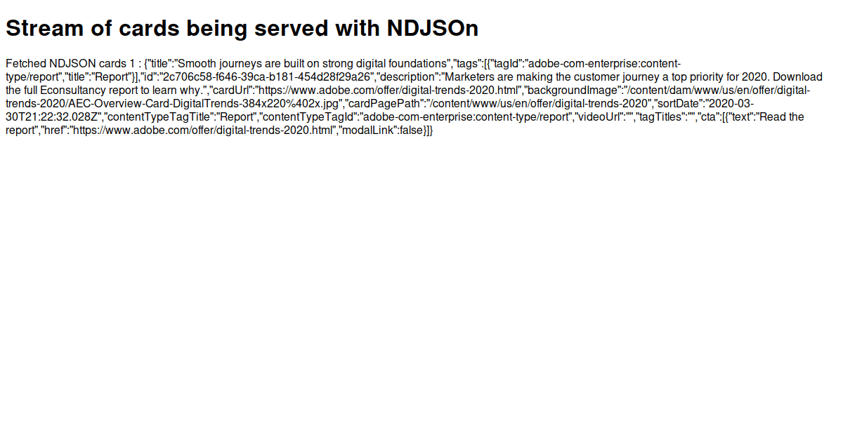 node-ndjson - Codesandbox