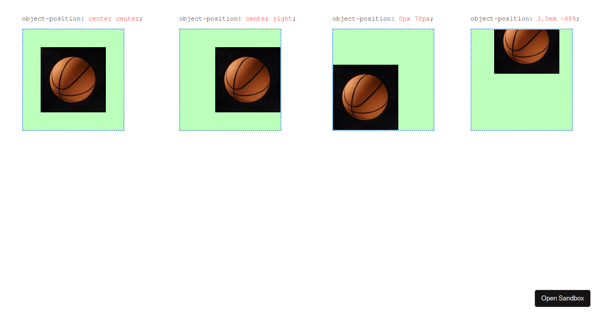 object-position - Codesandbox
