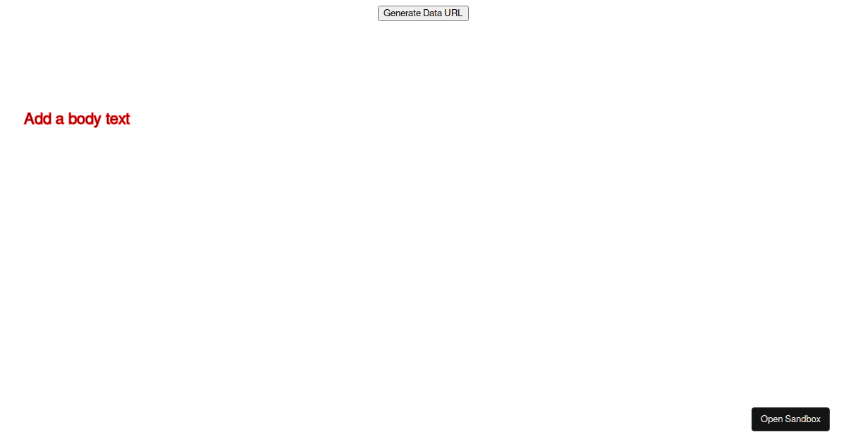 Download Konva text node (with stroke) as base 64 image - Codesandbox