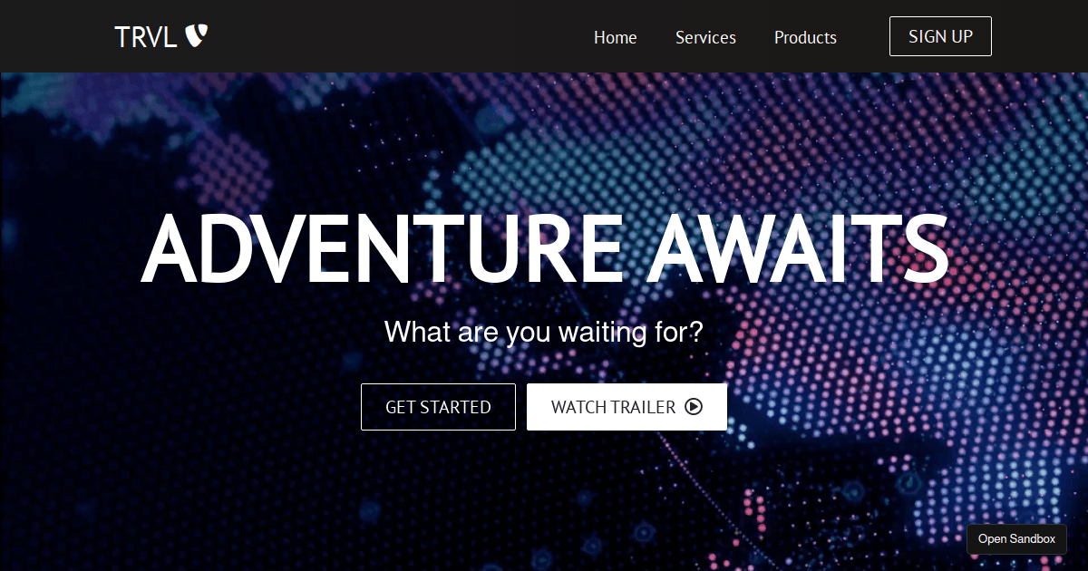 react-website-1 - Codesandbox