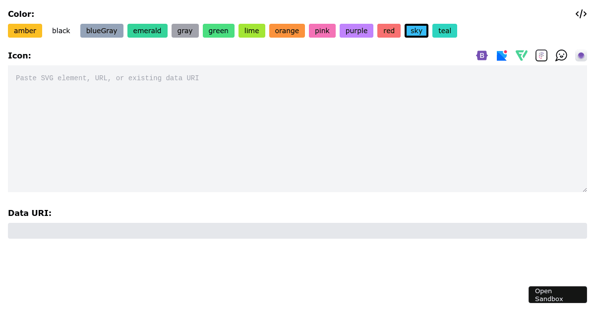 svg-to-data-uri (forked) - Codesandbox svg-to-data-uri (forked) - Codesandbox