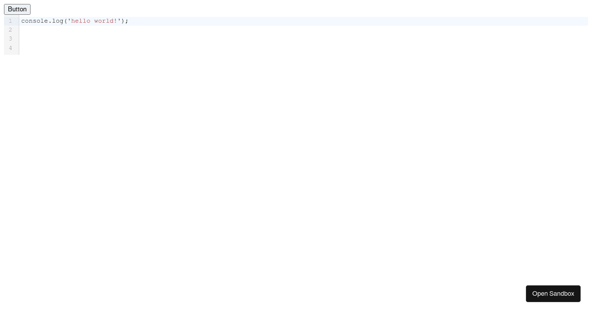React Codemirror Example Codemirror 6 Hook State Is Not Updated 193 Codesandbox