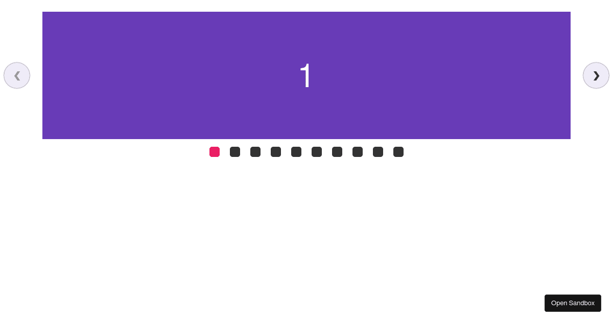 react-elastic-carousel (forked) - Codesandbox