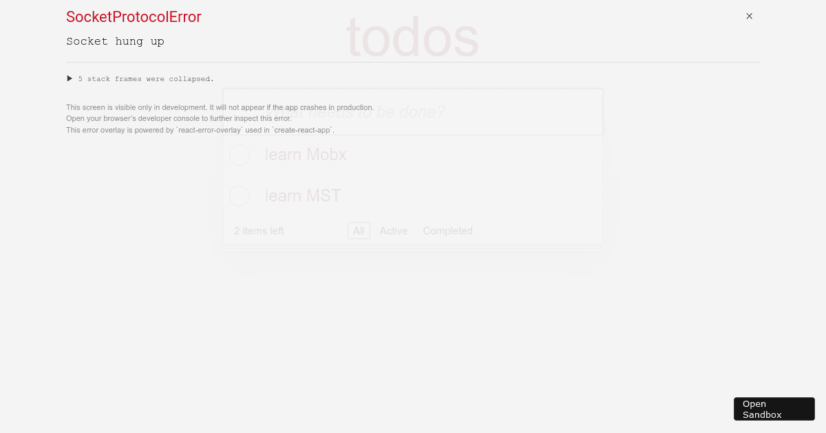 mst-example-todomvc - Codesandbox mst-example-todomvc - Codesandbox