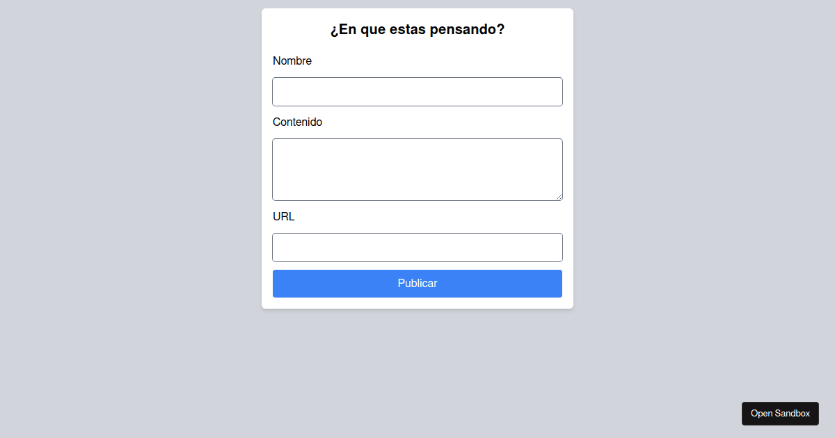 react-posts - Codesandbox