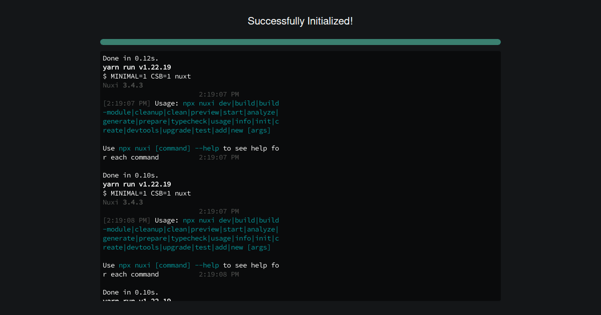 NuxtJS - Global components (forked) - Codesandbox