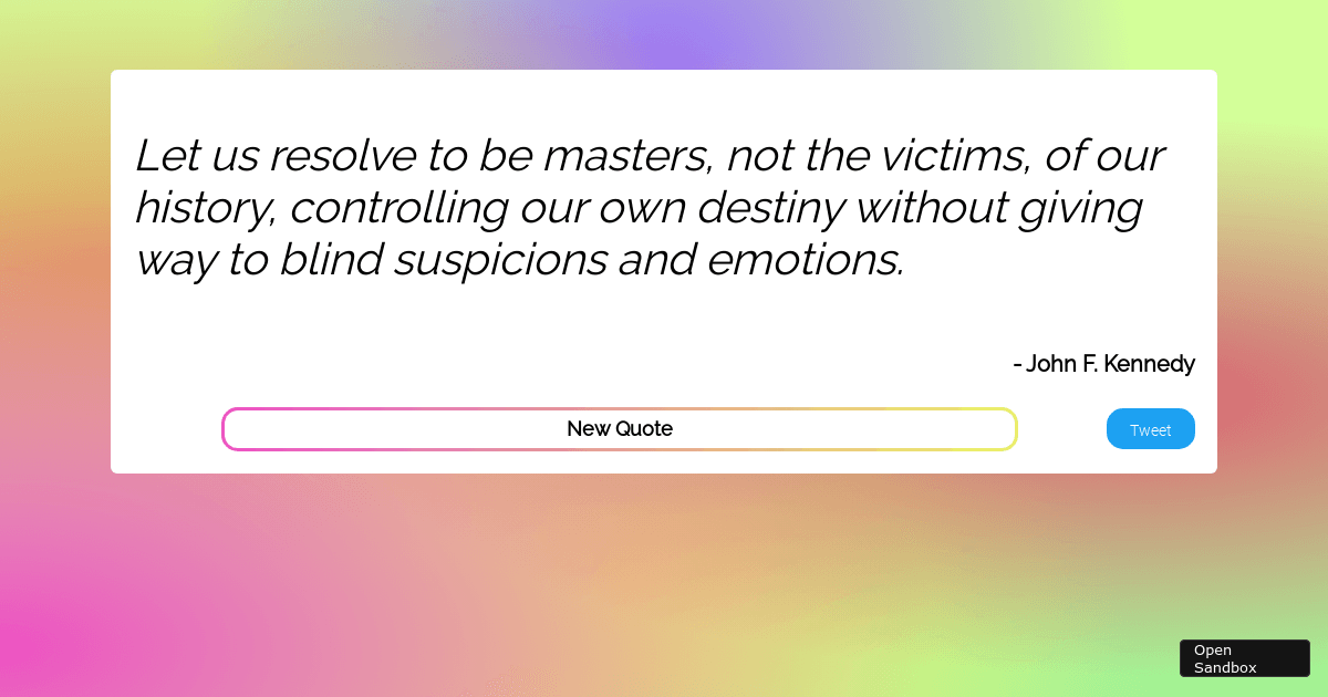 quote-machine - Codesandbox