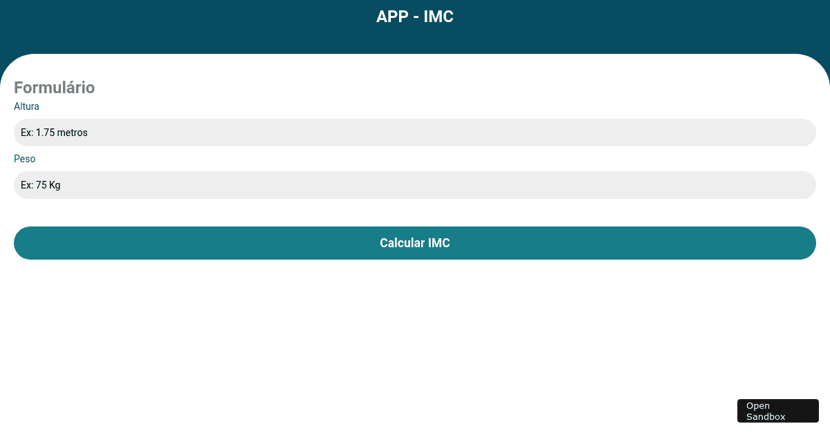 Exemplo-Quinta_parte03_reactnative - Codesandbox