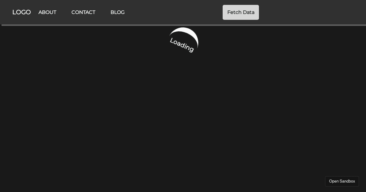 React Codesandbox