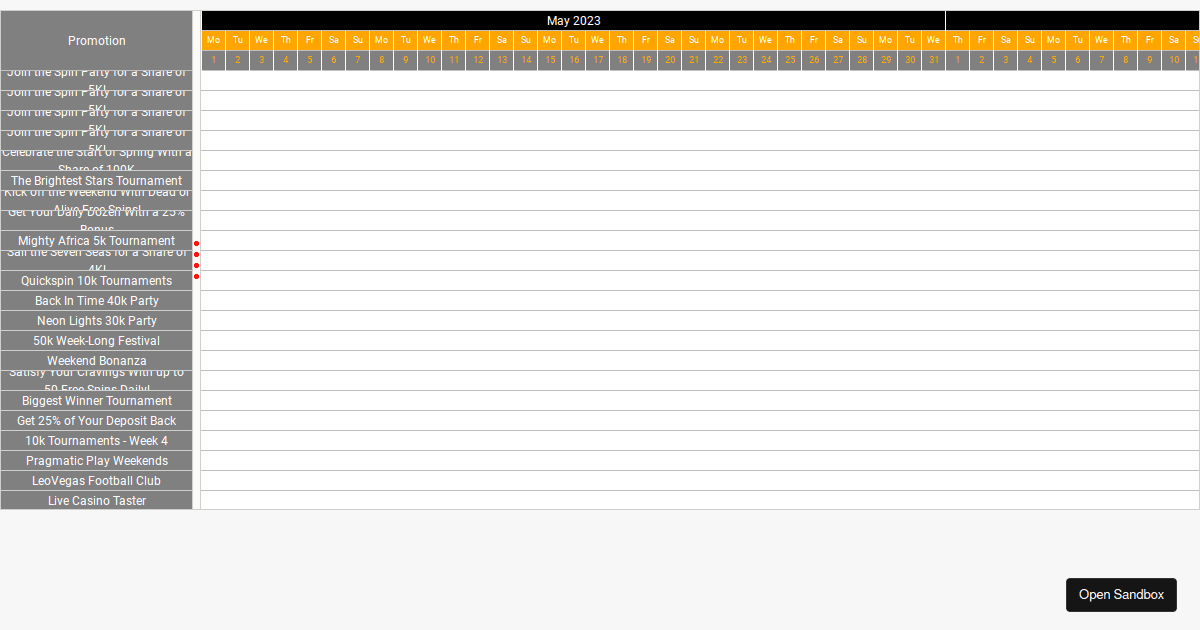 promos (forked) - Codesandbox