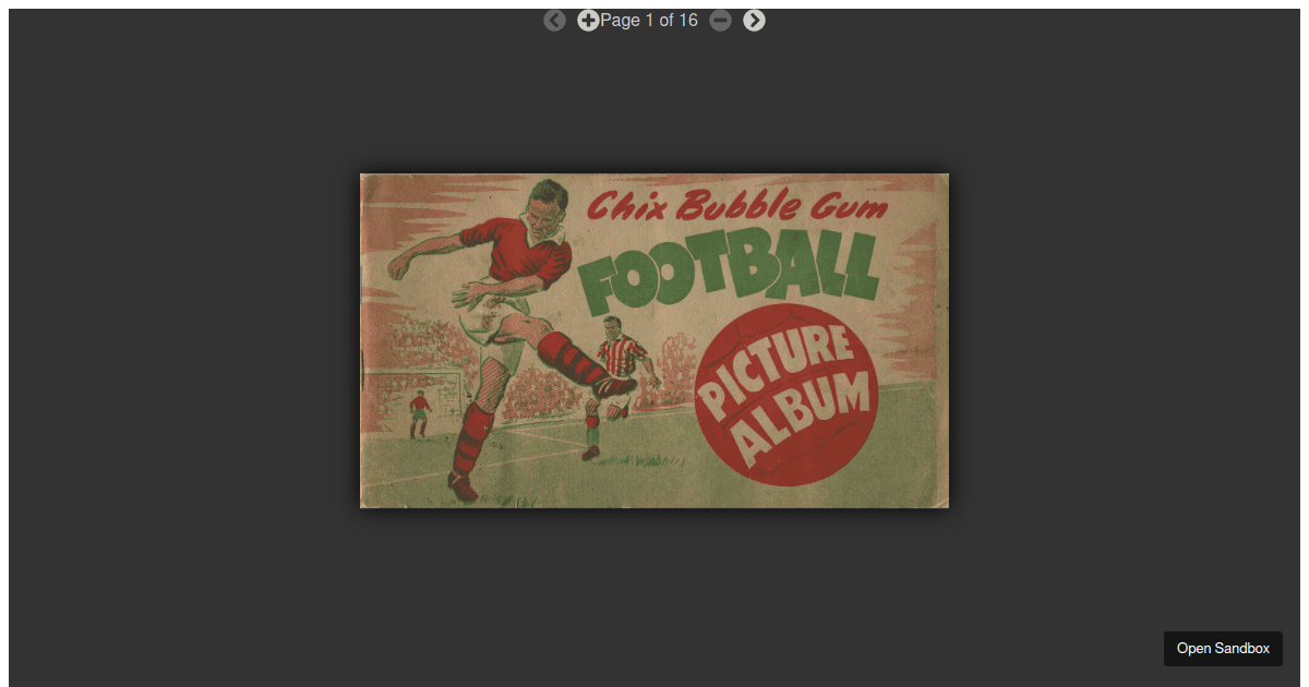 Chix Album Vanilla CSS (forked) - Codesandbox