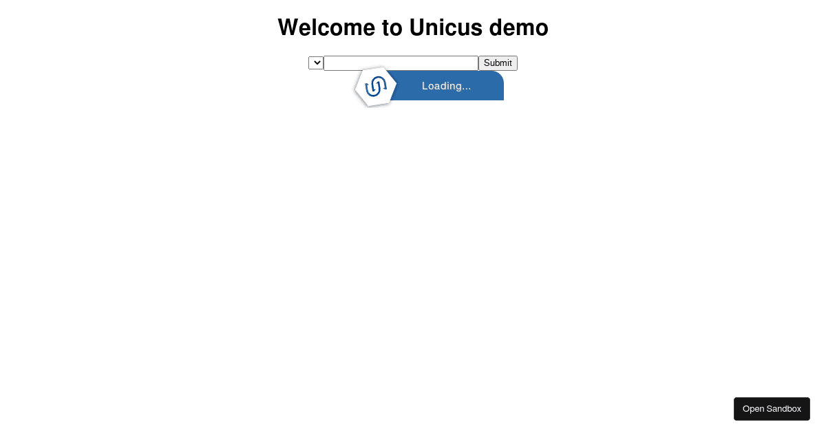 unicus-angular-demo - Codesandbox