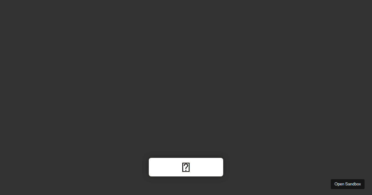 Emoji Bubbles - Codesandbox