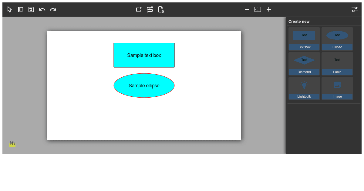 MJS Diagram - Editor Settings - Codesandbox