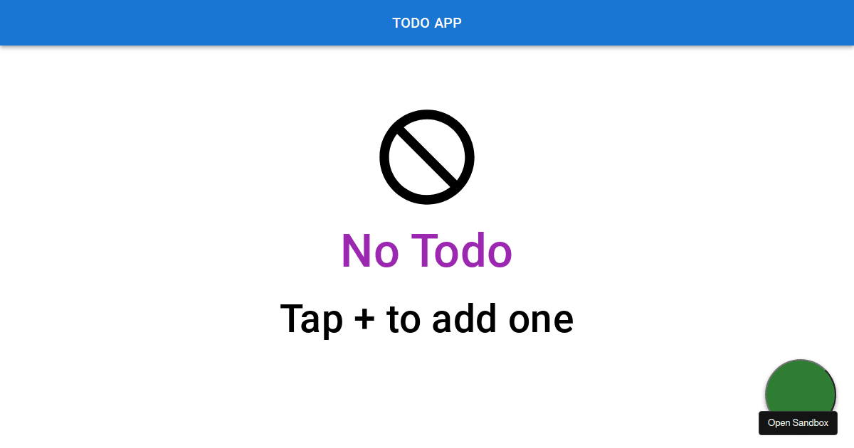 todo-app - Codesandbox