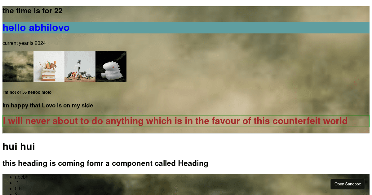 Abhinav (forked) - Codesandbox