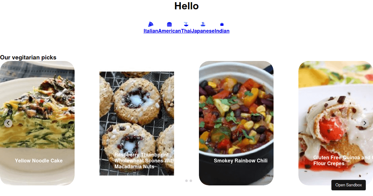 react-recipe-final-project-app - Codesandbox